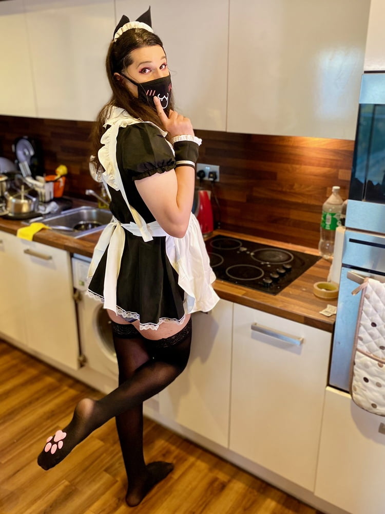 Cute Cat Maid 12 Pics Xhamster